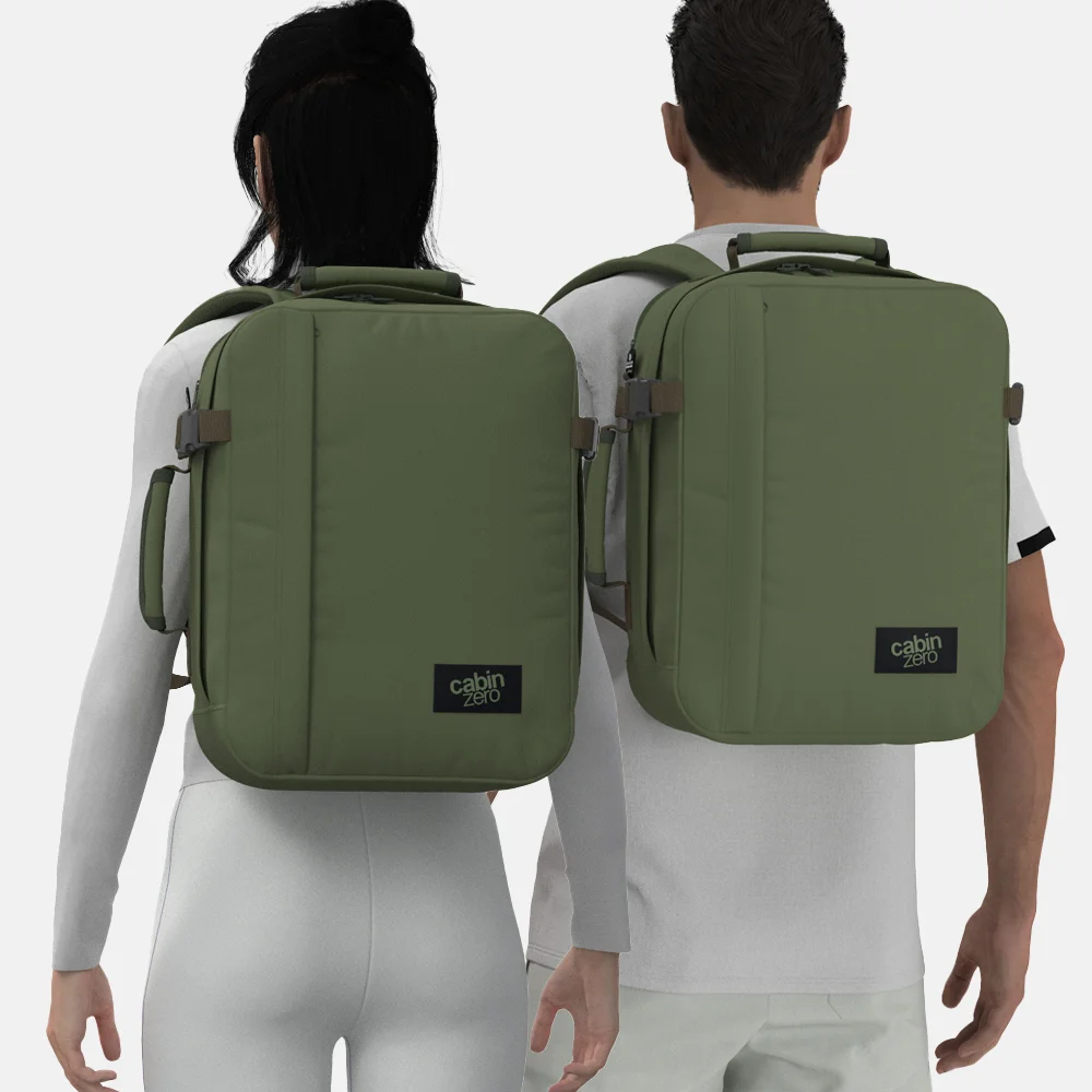 CABINZERO laptoprugzak 15 inch 28L georgian khaki | 019285-Donkergroen